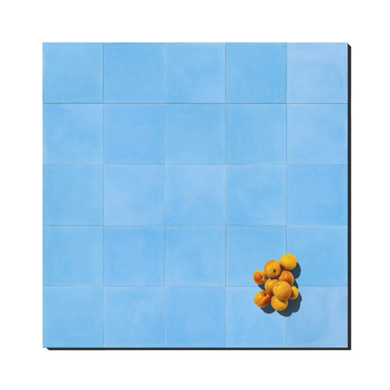 Blue Electric 20x20x1 7cm Huguet